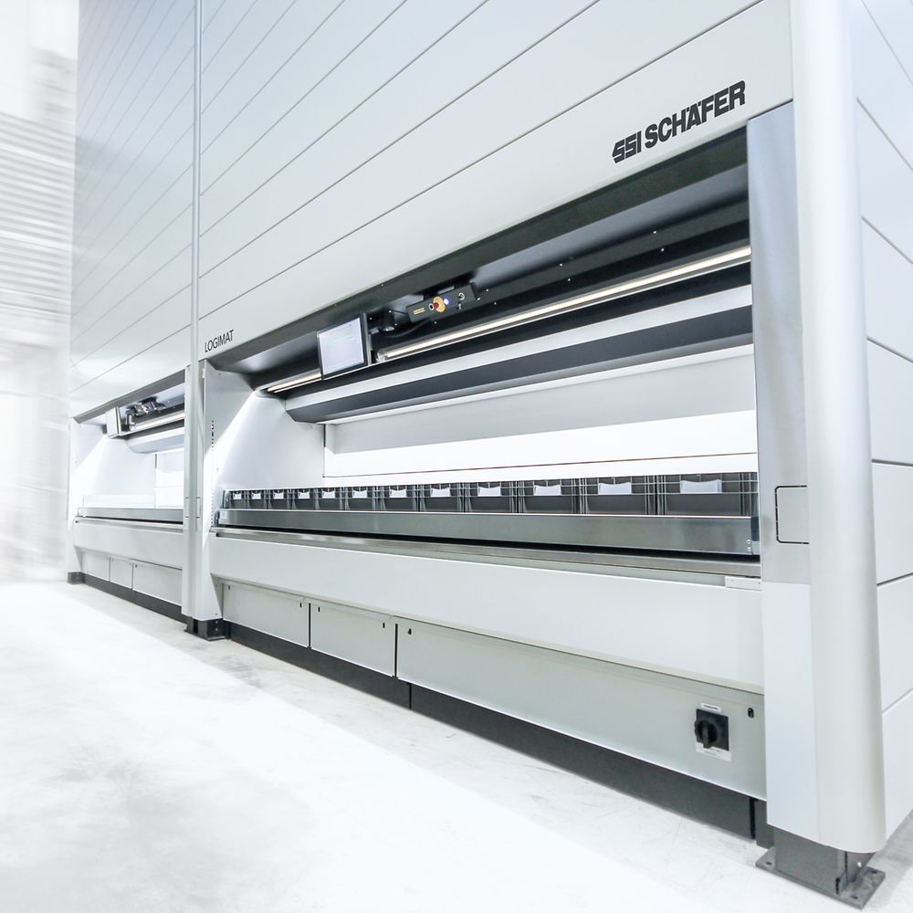 Vertical Lift Module LogiMat® | SSI SCHÄFER