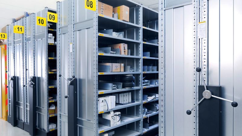 Use Case: Storage of Unfinished/Semi-Finished Products | SSI SCHAEFER