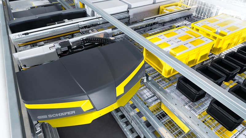 Storage Machines and Shuttle Systems for Containers, Cartons and Trays ...