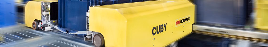 One-level shuttle system Cuby | SSI SCHAEFER