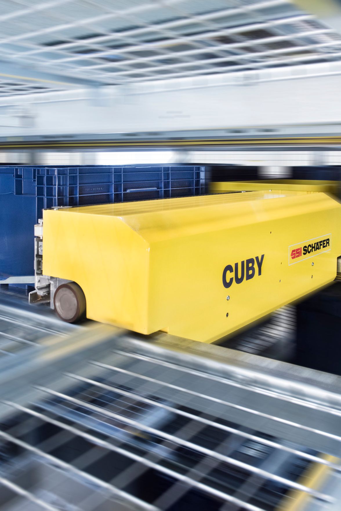 One-level shuttle system Cuby | SSI SCHAEFER
