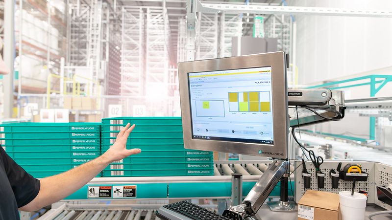 Control of the fulfillment operations through WAMAS® logistics software ...