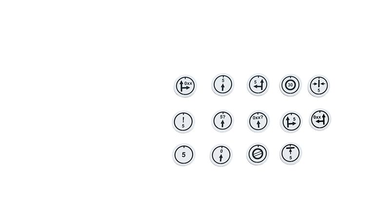 WEASEL® Lite | RFID Marker Set 'Station 001' | SSI SCHAEFER