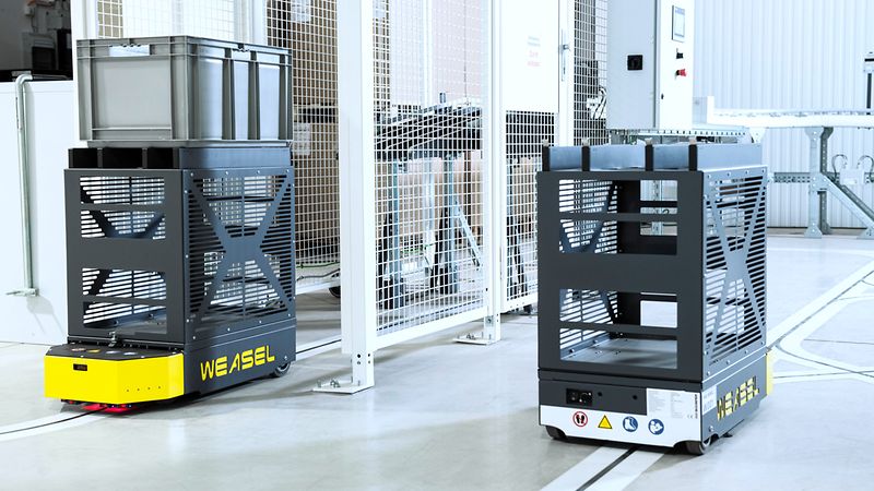 Weasel Lite | Automated Guided Verhicle for small load carriers | SSI ...
