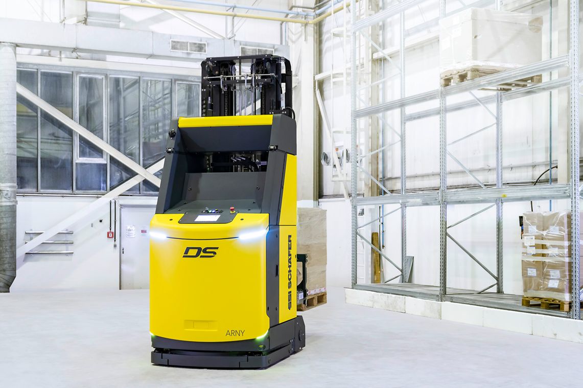 SSI Mobile Robots & systèmes de rayonnage