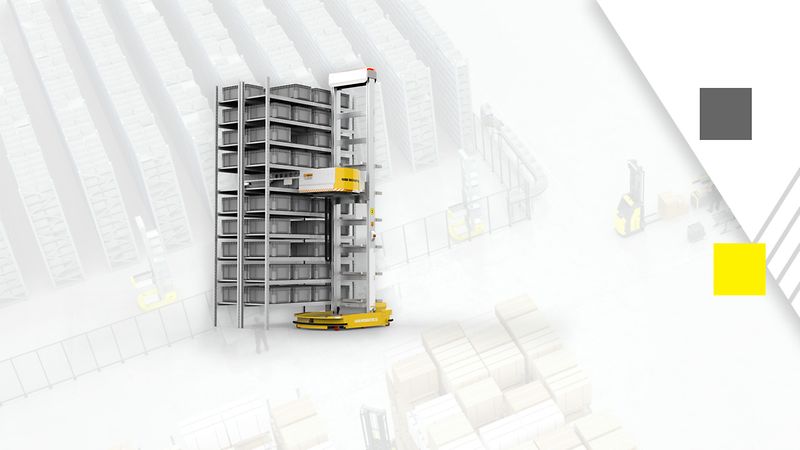SSI Mobile Robots & systèmes de rayonnage