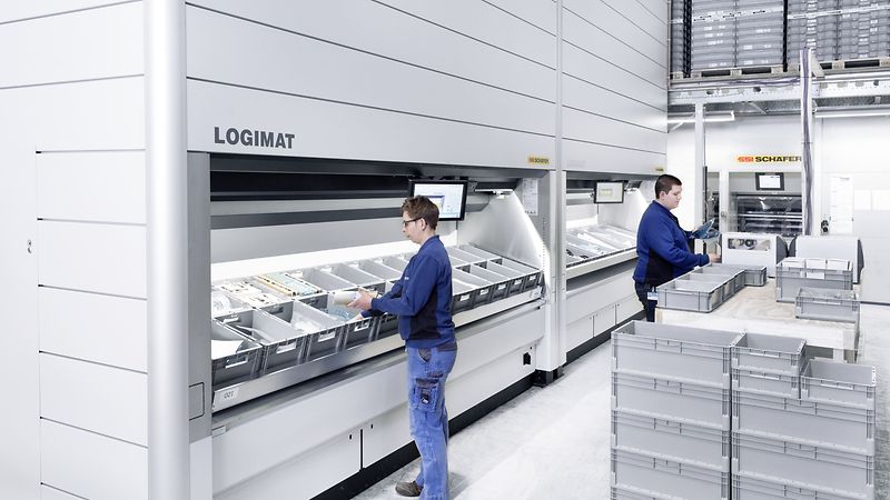 Small Parts Storage Made Easy | SSI SCHAEFER