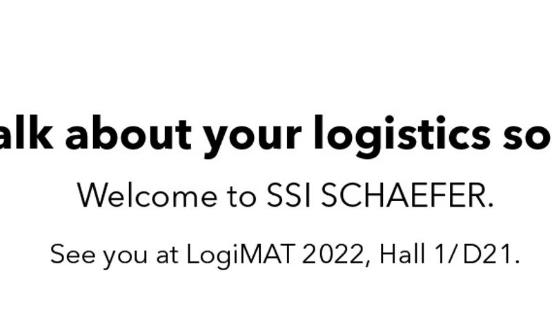 LogiMAT 2022 | SSI SCHAEFER