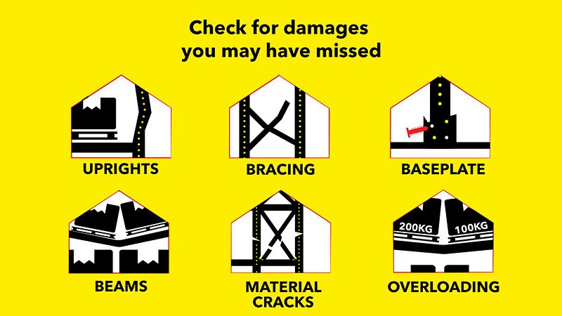Top 10 rack and shelving damages you might have missed | SSI SCHAEFER