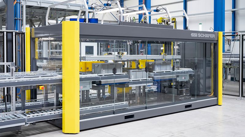 A Picking Robot System Solution for Small Parts | SSI SCHAEFER