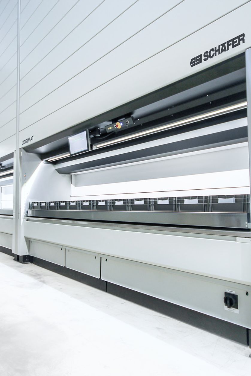 Vertical Lift Module LogiMat® | SSI SCHAEFER