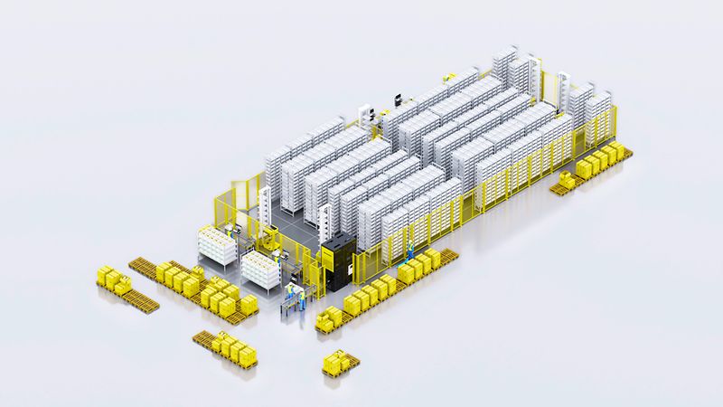 SSI Mobile Robots Improve Lesage Prestige’s Material Flow | SSI SCHAEFER