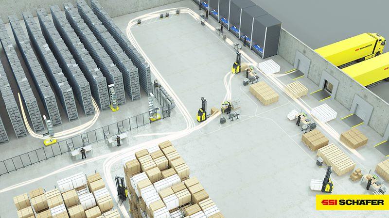 Solusi “Plug & Play” untuk Pengambilan Cepat: Robot Seluler dan Rak SSI ...