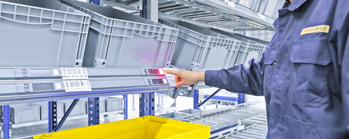 Pick to Light | SSI SCHAEFER