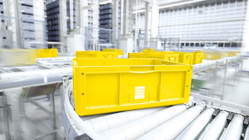Stackable Containers With Euro Dimensions | SSI SCHAEFER
