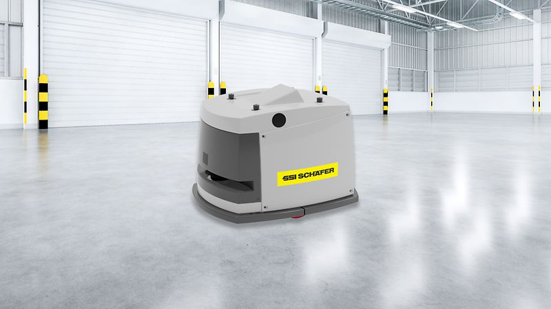 SALLY mini robot for small load carriers | SSI SCHAEFER