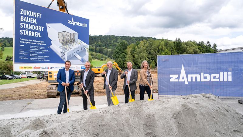 SSI SCHAEFER builds high-bay warehouse for Zambelli Fertigungs GmbH ...