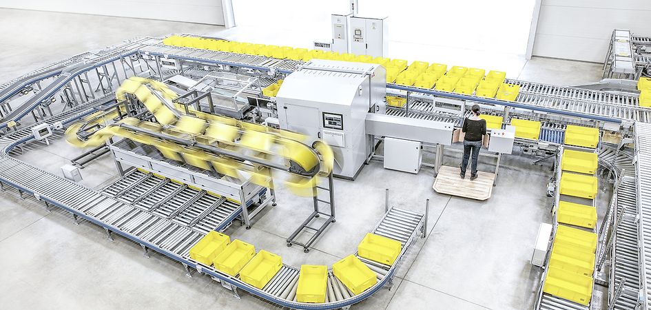 Batch Pick´n Scan Sorter - Semi-automated order picking | SSI SCHAEFER