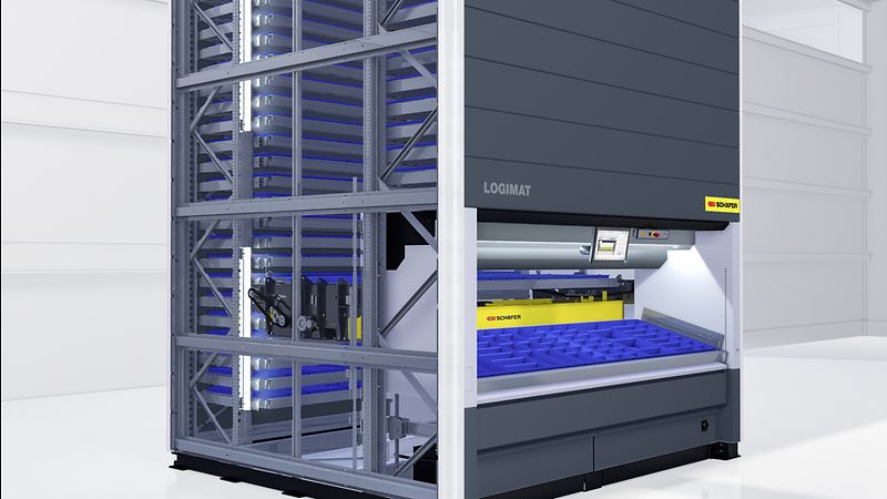 Die Vorteile des Lagerlift LOGIMAT im Überblick | SSI SCHAEFER