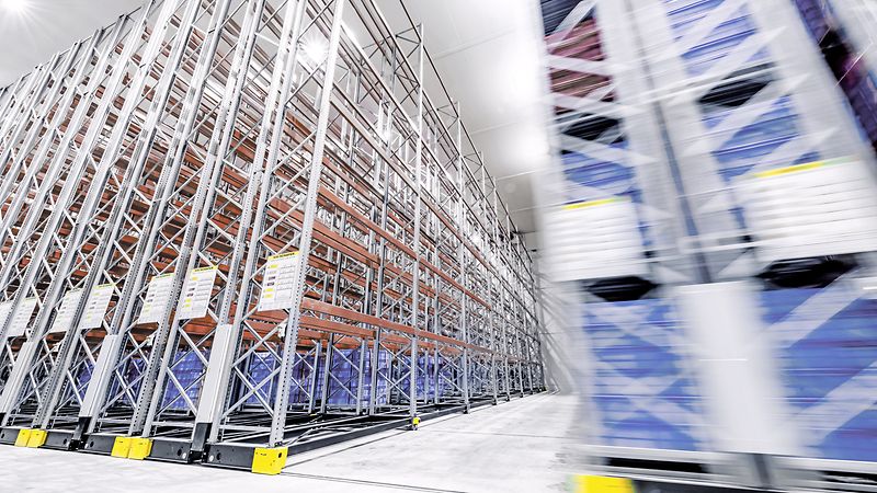 More Efficiency with High Density Warehouse Storage Systems | SSI SCHAEFER