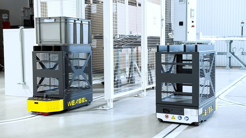 Weasel Lite | Automated Guided Verhicle for small load carriers | SSI ...
