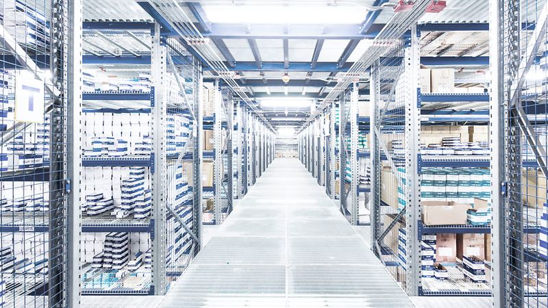 SSI SCHAEFER's wide shelving is the ideal solution for maximizing ...