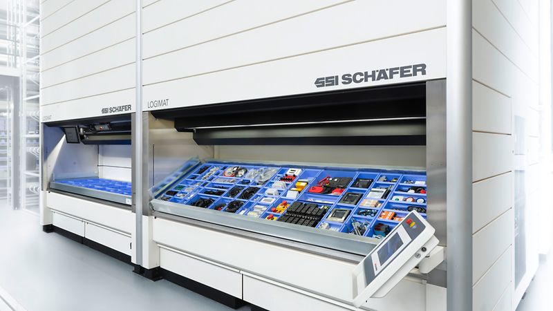 Future-proof solution for flexible small parts storage | SSI SCHAEFER